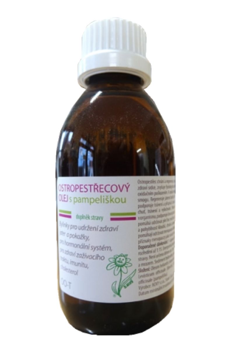 Deděk kořenář Ostropestřecový olej s pampeliškou OOT 200 ml (Silybum ...